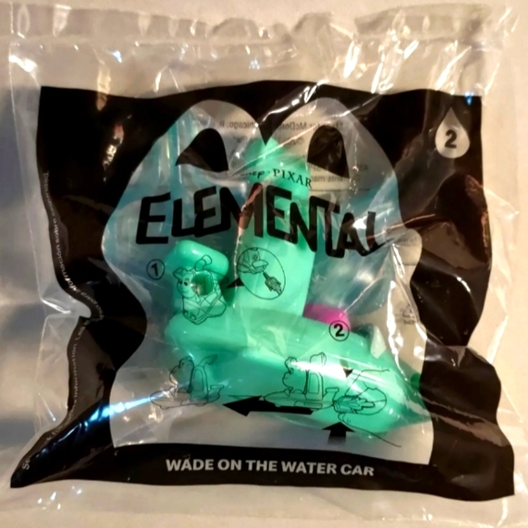 McDonald's | Toys | Mcdonalds Disney Pixar Elemental 223 2 Wade On The ...